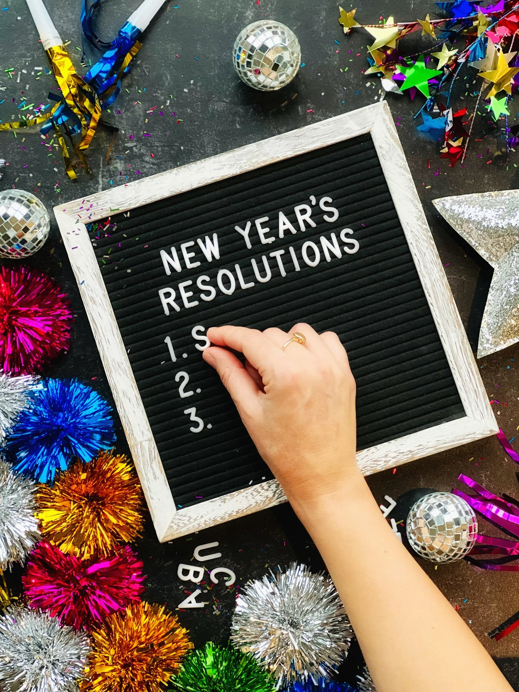 Abandonnez votre résolution du Nouvel An ! Essayez plutôt ceci.